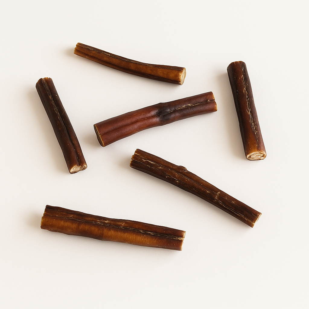 Natural Thick Bully Sticks | Happy Staffy Co.