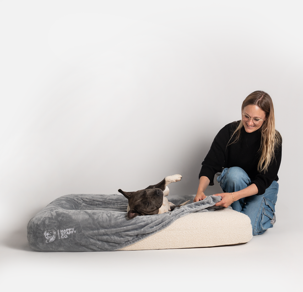 Pullover Blanket Cover – Happy Staffy Co.